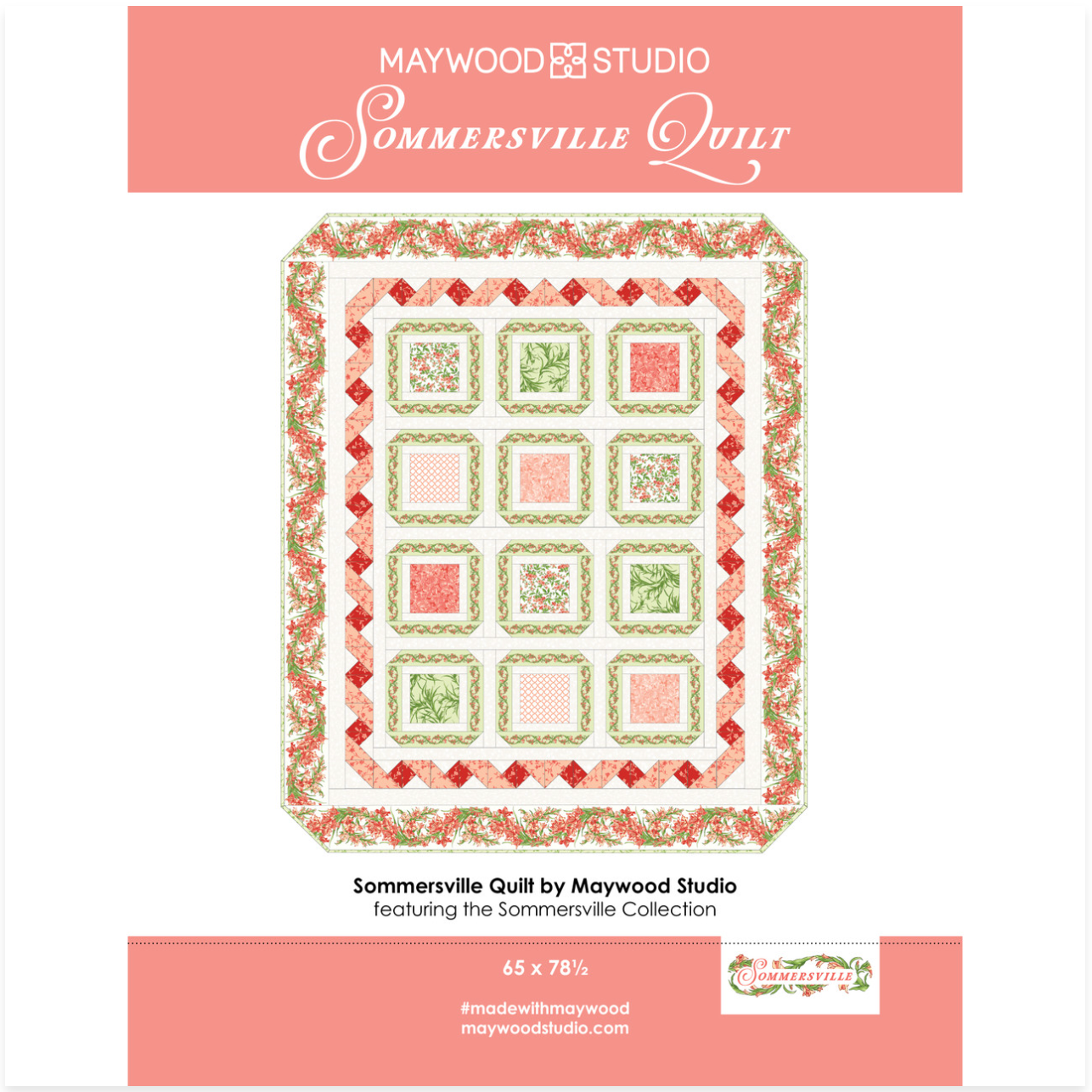 FREE PATTERN - Sommersville by Maywood Studio – Tx2 Quilt Shop