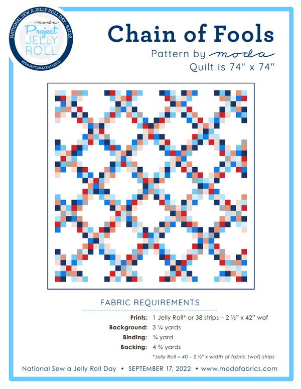 FREE PATTERN - Chain of Fools by Moda – Tx2 Quilt Shop