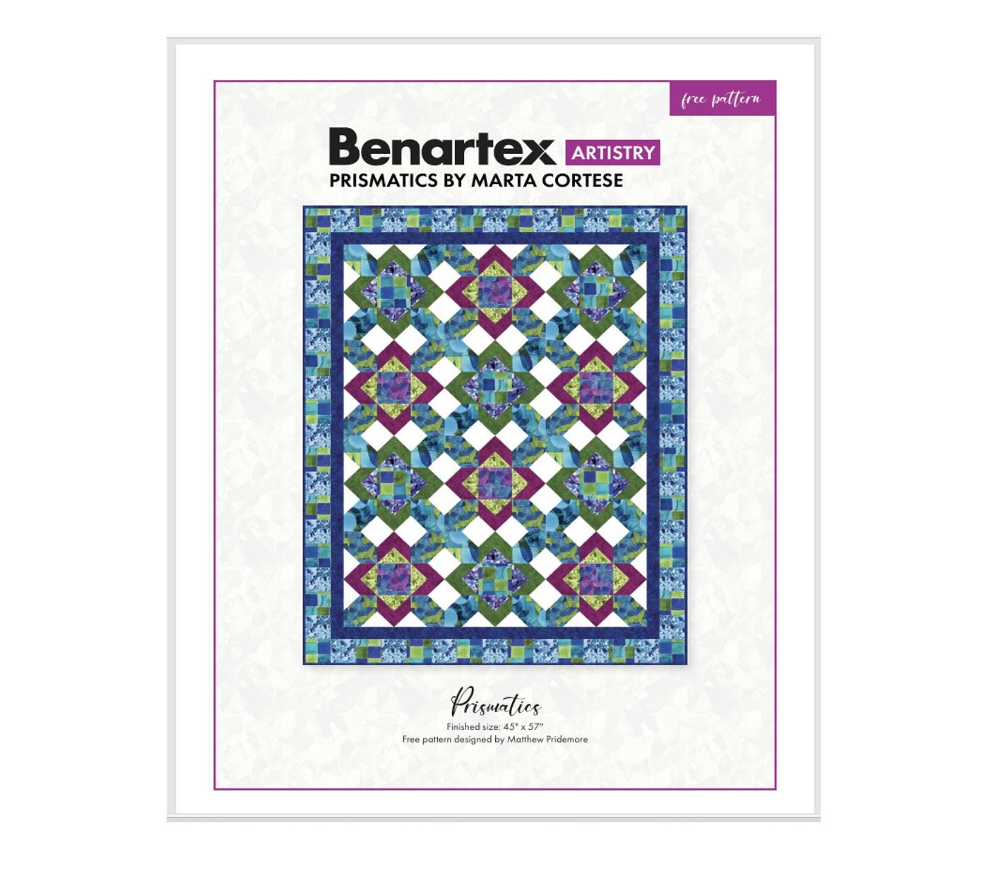 Prismatics Quilt Kit / Marta Cortese / Benartex. – Tx2 Quilt Shop