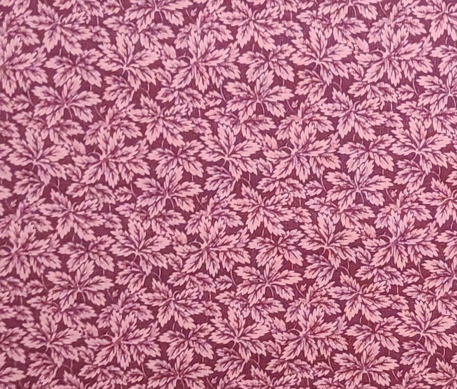Museum Classics by VIP Fabrics Cranston Print Works - Vintage Maroon F ...